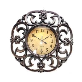 QUARTZ SWIRL 45.7CM WALL CLOCK